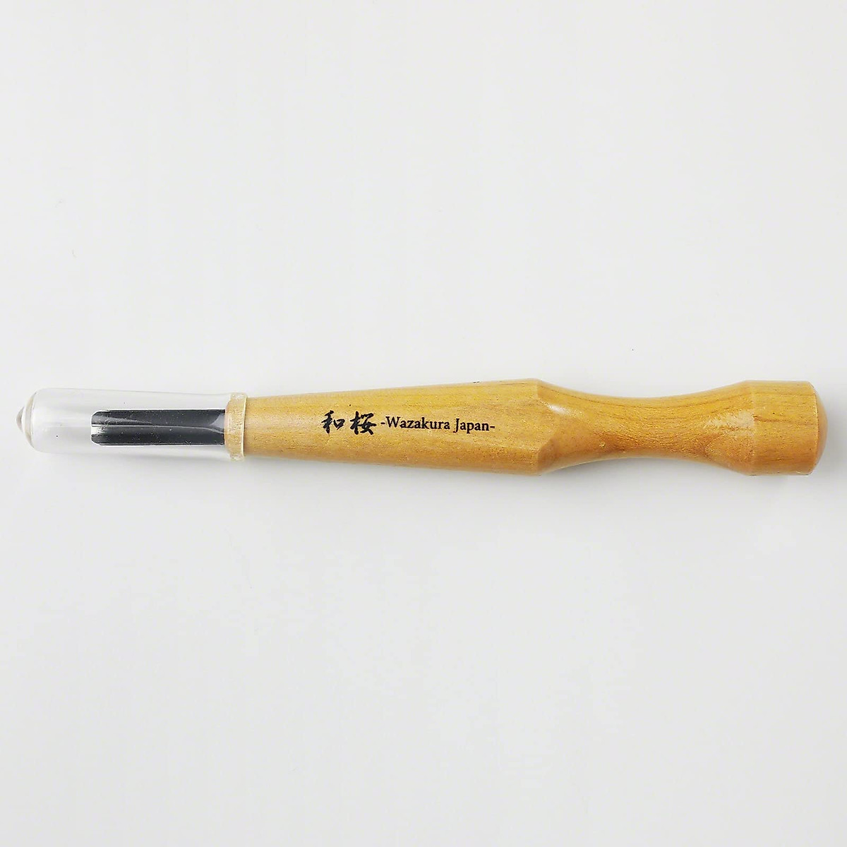 Wazakura Made in Japan Bonsai Chisel Hand Round Gouge Carving Tool 0.2 in (6 mm) for Jin Shari Making, DIY Woodcarving Knife for Experts and Beginners (Round Gouge 6 mm)