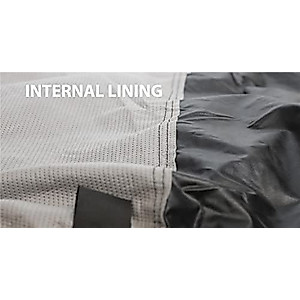 600D Snowmobile Travel and Storage Cover Compatible for 2007-2008 Model Year Polaris 550 LX Sleds. Slush and Mud Protection