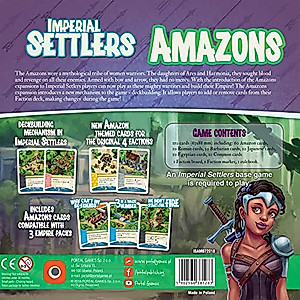Portal Games Imperial Settlers Amazons, Multi-Colored