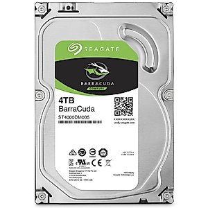 Seagate 4TB Barracuda SATA 6Gb/s 64MB Cache 3.5-Inch Internal Hard Drive ST4000DM005 (Renewed)
