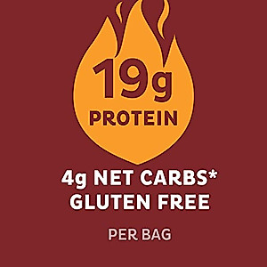 Quest Nutrition BBQ Protein Chips, 19g Protein, 4g Net Carb, Low Carb, Gluten Free, 1.1 oz (Pack of 12)