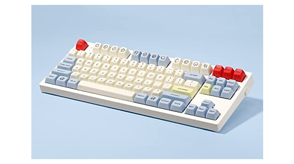 DROP MiTo MT3 Godspeed R2 Keycap Set, PBT Hi-Profile, Cherry MX Compatible with 60%, 65%, 75% ...