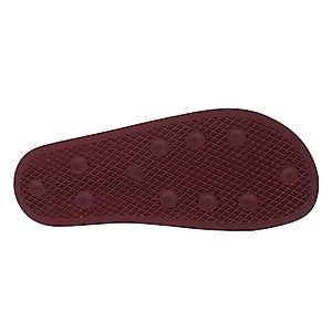 adidas Originals Adilette Quiet Crimson/White/Quiet Crimson 11 D (M)