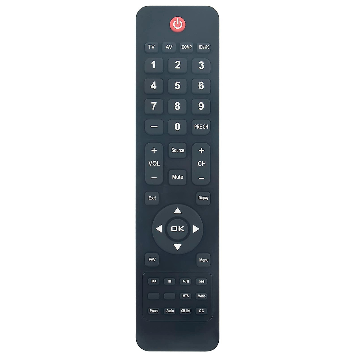 PERFASCIN B8.080.446-2 B8080446-2 Replace Remote Control fit for NEC LCD TV E436 E506 E326 E556 E656 E505 E425 E325 E585 E655 E588