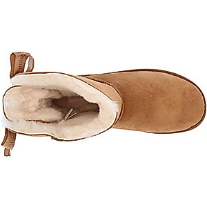 UGG baby girls Jesse Bow Ii Boot, Chestnut, 4-5 Toddler US