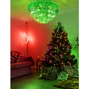 G9 LED Bulbs Green Light,JandCase Green Light Bulbs 5W 40W Halogen Equivalent,LED Green Lights G9 Base,Decorative Lighting Bulbs for Crystal Chandelier Fixture,Halloween,Christmas Home Lighting,5 Pack