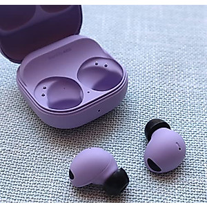 A-Focus Galaxy Buds 2 Pro Ear Tips【Double Flange & Memory Foam Tips】, L/M/S Replacement Noise Canceling Earbuds Wings Compatible with Beats Studio Buds/Fit Pro, 214523 [6 Pairs] Black