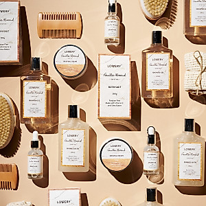 Birthday Gifts for Men, Spa Gift for Him, Dad, Mens, Husband - 11pc Vanilla Almond Unique Grooming Self Care Baskets, Bath and Body Beauty & Personal Beard Care Gifts for Men Who Have Everything