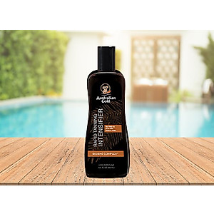 Australian Gold Rapid Tanning Intensifier Lotion, 8.5 Fl Oz | With Tea Tree Oil and Aloe Vera | Vitamin E