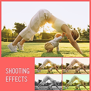 JHAMAL Digital Camera, Kids Camera for Teens Boys and Girls, 48MP 2.7K Digital Camera with 16X Digital Zoom, 32 GB SD Card and 2 Batteries Included (Red)