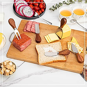 Charcuterie Accessories (20 Pcs), Cheese Spreaders for Charcuterie Board, Mini Serving Spoons, Forks and Mini Serving Tongs - Charcuterie Utensils for Butter, Cheese and Pastry Making