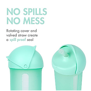 Boon Swig Toddler Silicone Straw Cup, 9 Ounces