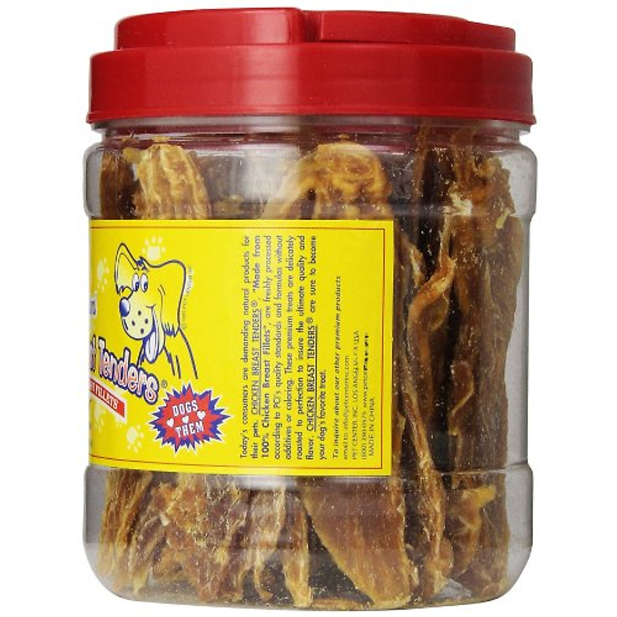 Pet Center Dpc88454 Chicken Breast Tenders Dog Treat, 1-Pound