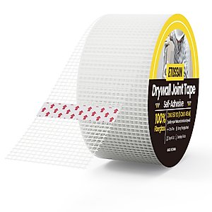 Etossan Drywall Joint Tape,2 inch x 150 FT,Self-Adhesive Drywall Mesh Tape for Drywall Finishing and Crack Repair,White