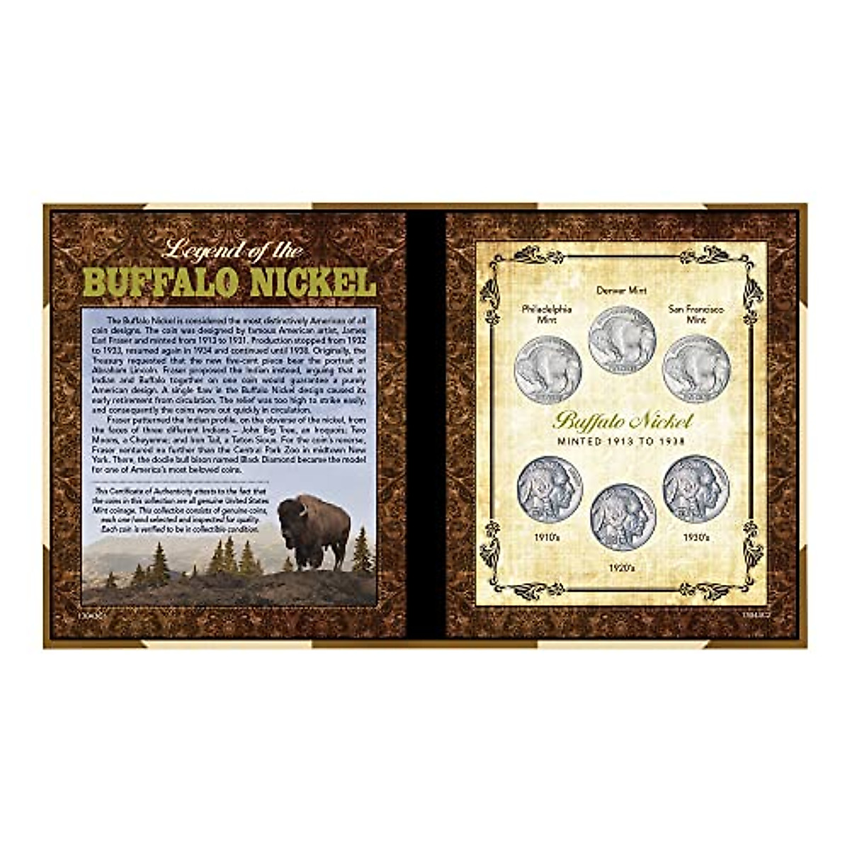 American Coin Treasures Legend of The Buffalo Nickel