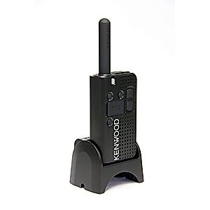 Kenwood PKT- 23 Pocket-Size UHF Two-Way FM Radio (1.5 W Analog), 4-Channel Operation with Voice Guide, Up To 15 Hours Talk-Time (On Battery Saver), IP54 & 11 Mil-Spec Standards 810 (C, D, E, F & G)