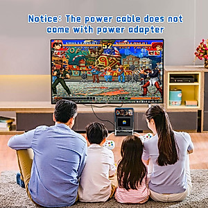 Neo Geo Mini International Arcade and White Game Pad Set [Included HDMI Cable], 40 Pre-Loaded Classic SNK Games:The KING of The FIGHTERS / METAL SLUG and More