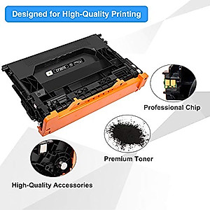 TRUE IMAGE Compatible Toner Cartridge Replacement for HP 37X CF237X 37A CF237A Enterprise M607 M608 M607n M607dn M608n M608dn M608x M609 MFP M631 M632 M633 Printer (Black, 1-Pack)