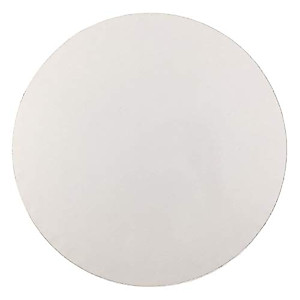 12 Inch Cake Board Drums Round, 6-Pack, White, Sturdy 1/2" Thick for Heavy Or Multi-Tiered Cakes