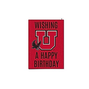 Fan Frenzy University of Utah Utes Swoop Birthday Card