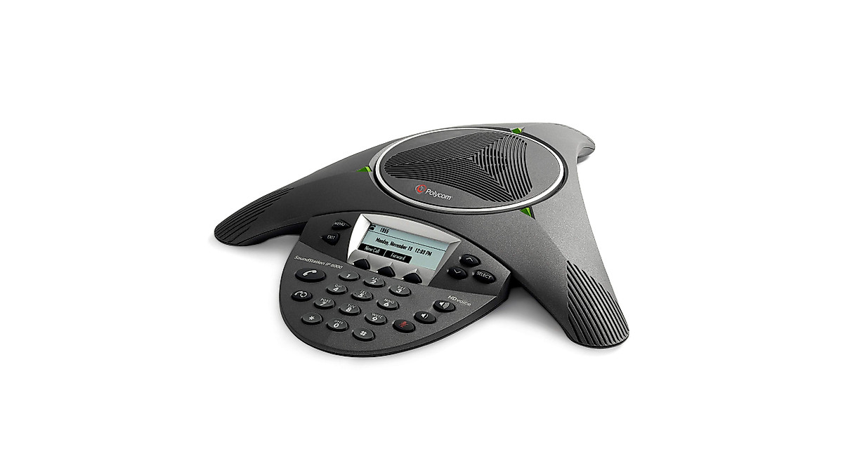 Polycom SoundStation IP 6000 SIP Conference Phone - HD Voice Clarity