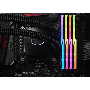 G.SKILL Trident Z RGB Series (Intel XMP) DDR4 RAM 32GB (4x8GB) 3200MT/s CL16-18-18-38 1.35V Desktop Computer Memory UDIMM (F4-3200C16Q-32GTZR)