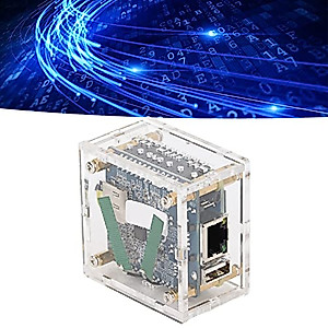 FECAMOS Hotspot Module, Low Bit Error Rate Solve Distance Limitation 1.3in Screen MMDVM Hotspot Board with USB Cable for Network Cable Connection