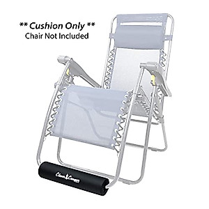 Zero Gravity Chair Cushion for Foot Rest Bundle with Arm Rest-Standard Size