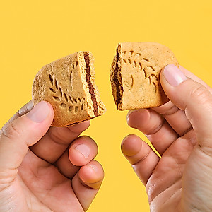 belVita Breakfast Sandwich Dark Chocolate Creme Breakfast Biscuits, Value Pack, 12 Packs (2 Sandwiches Per Pack)