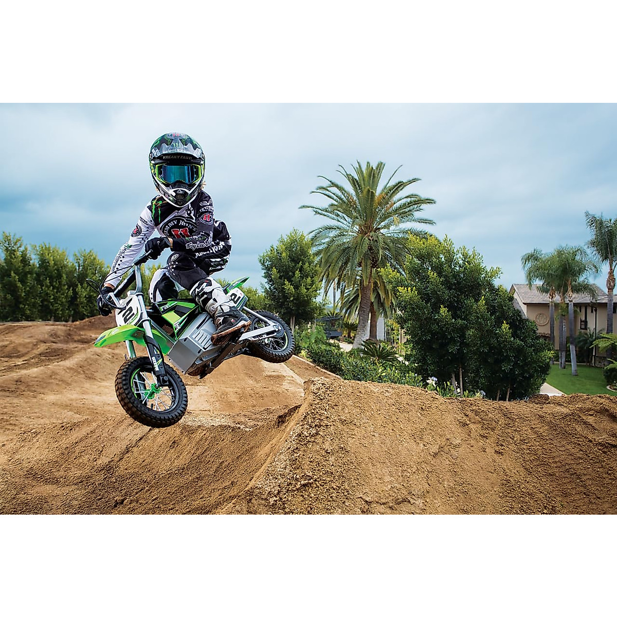 Razor SX350 Dirt Rocket McGrath Electric Motocross - Green - FFP