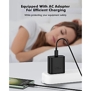 45W Samsung Super Fast Charger Type C 2 Pack for Samsung Galaxy S23 Ultra Charger S22 Ultra Charger S23/S23+/S22/S22+/S21/S20,Z Fold 4/Z Flip 4,Note 10/20,S8/S7/S7+,USB C Wall Charger with 6ft Cable