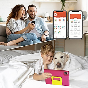 Lville Kids Tablet, 10 inch Android 13 Tablet, Tablet for Kids, Quad Core Processor, 6GB+64GB (128GB TF), 5000mAh, Kidoz Pre Installed, Parental Control, WiFi, Bluetooth, Kid-Proof Case (Pink)