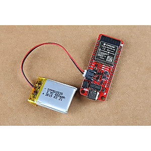 SparkFun Thing Plus - ESP32 WROOM (USB-C) - ESP32-D0WDQ6 Chip Integrated RGB Status LED Operating Voltage: 3.3V Board Dimensions: 2.3in x 1.0in x 0.5in