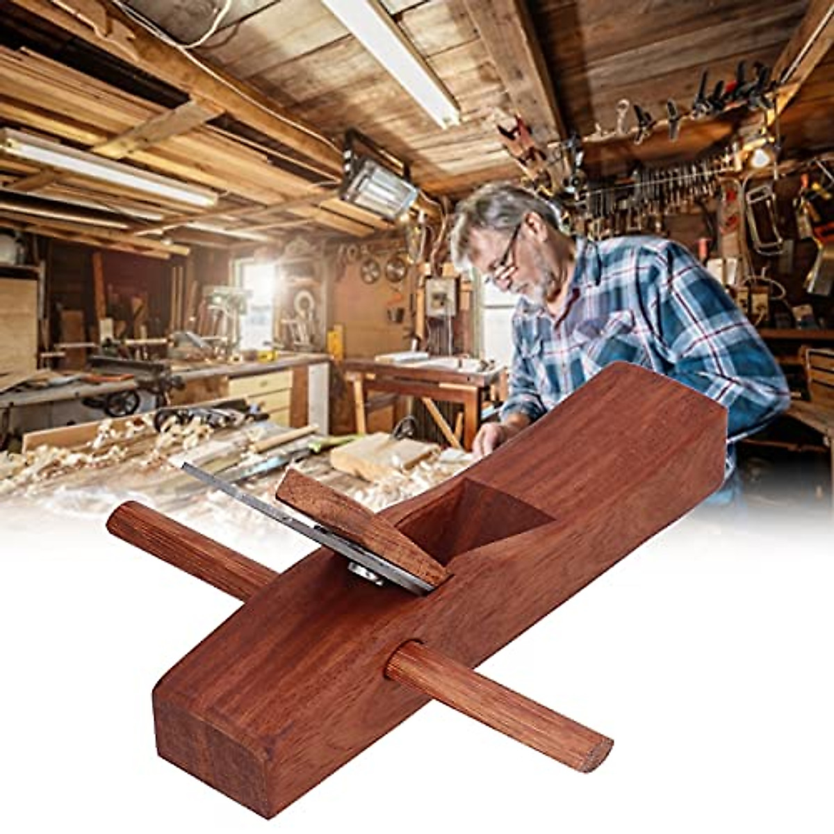 Walfront Woodworking Plane, Hand Planes Planer Wooden Carpenter Woodcraft Tool for Wood Planing Trimming Carpenter, Woodworking DIY(280), Hand Tools & Accessories