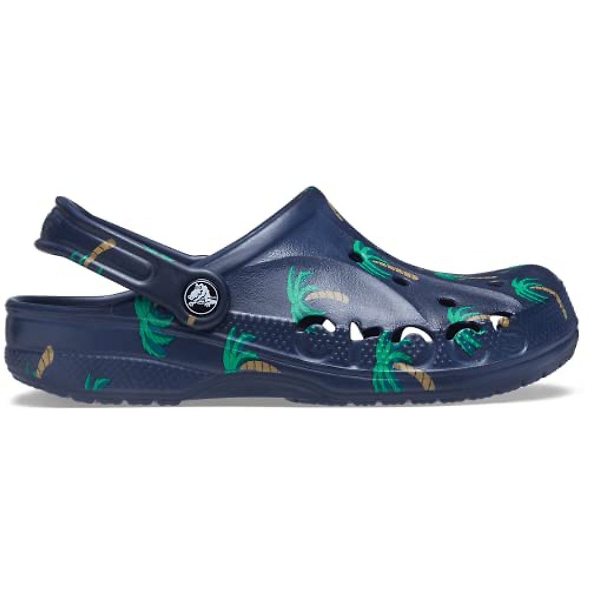 Crocs Unisex Men's and Women's Baya Graphic Clog, Tropical Palm Tree, Numeric_7 US