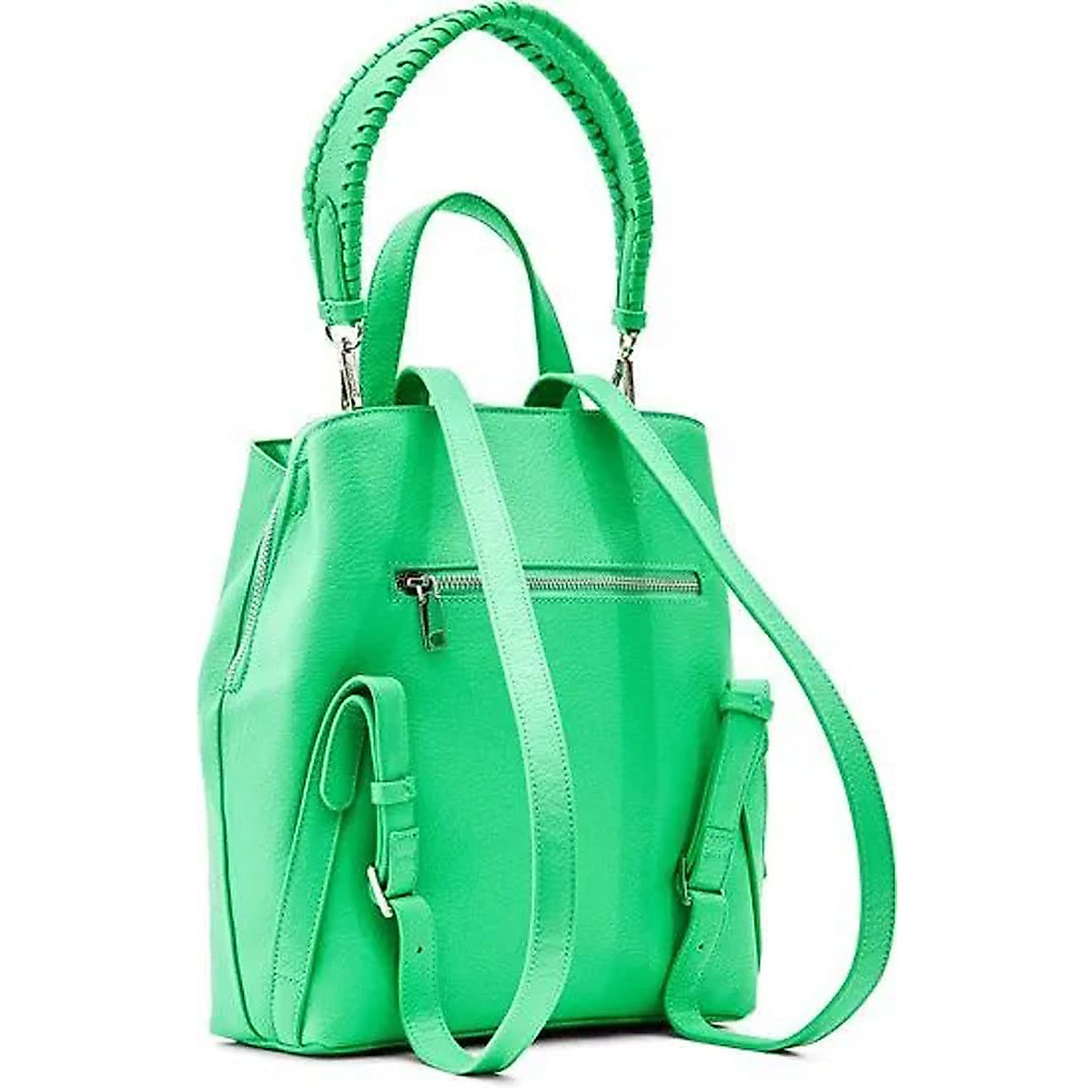 Desigual Women's Accessories PU Backpack Mini, Green, One Size