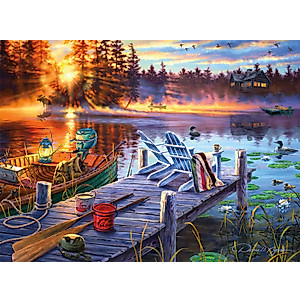 Buffalo Games - Darrell Bush - Morning Magic - 300 Large Piece Jigsaw Puzzle
