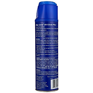 Blue Coral DC22 Upholstery Cleaner Dri-Clean Plus with Odor Eliminator, 22.8 oz. Aerosol