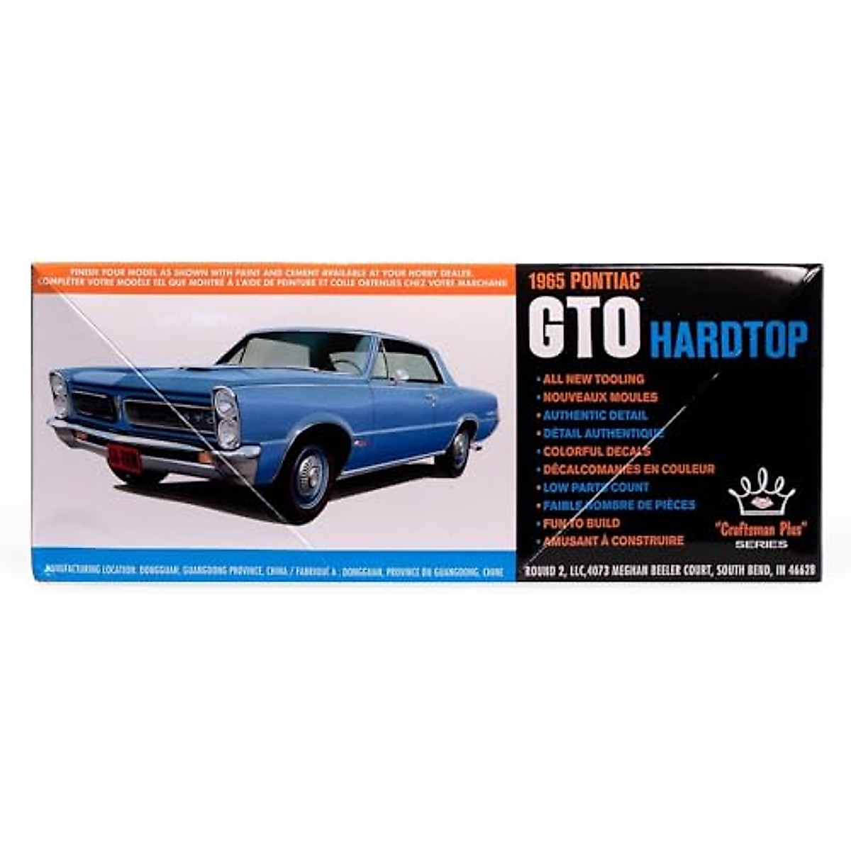 AMT 1965 Pontiac GTO Hardtop Craftsman Plus 1:25 Scale Model Kit
