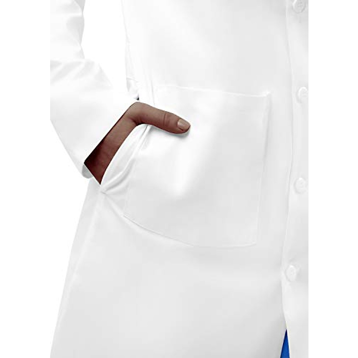 Adar Universal Unisex Lab Coats - Classic 39" Lab Coat - 803 - White - 34
