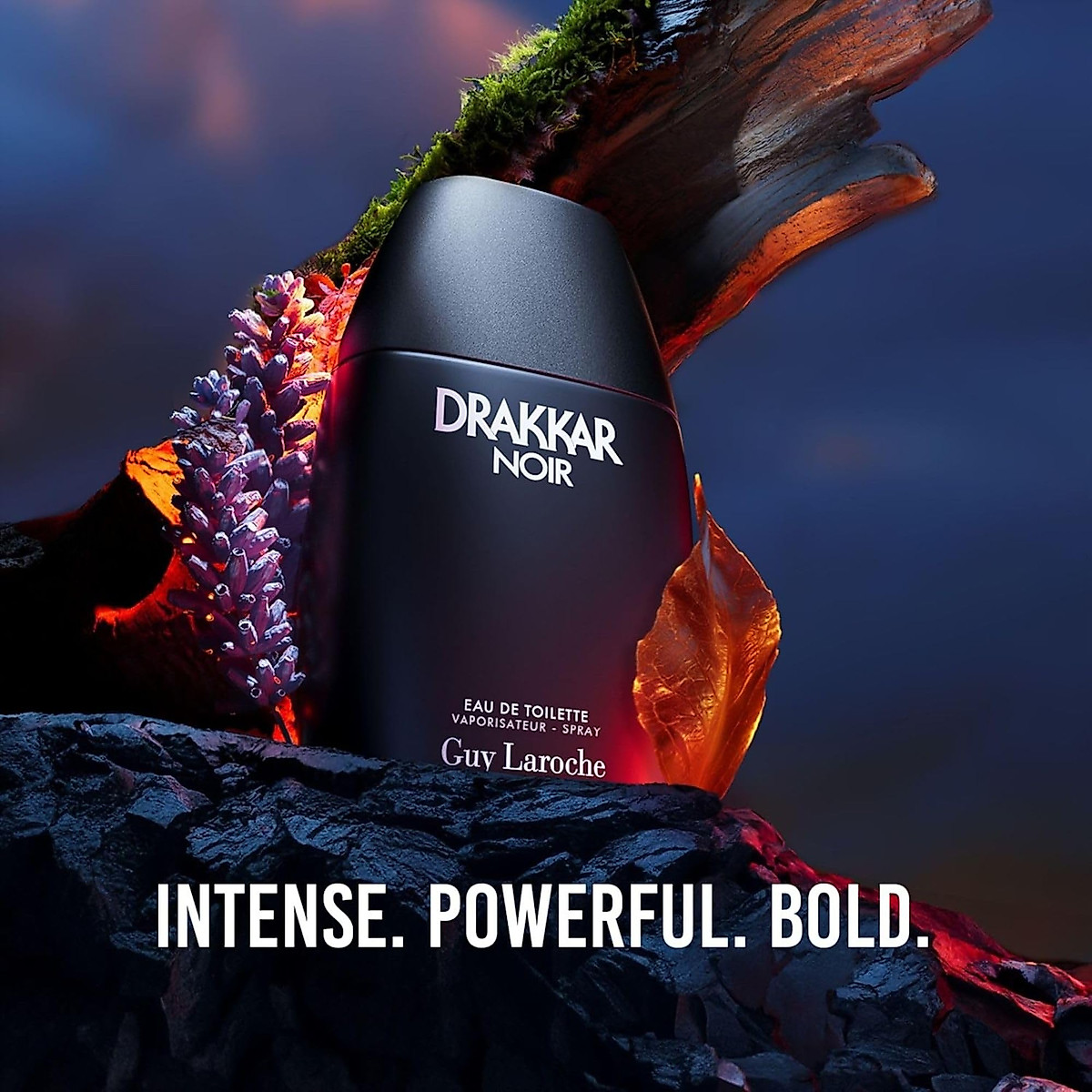 Drakkar Noir By Guy Laroche - Original Vintage Designer Fragrance Blend For Men - Fresh, Classic Men’s Evening Scent - Long Lasting Amber Fougere Aroma With Spicy Citrus Notes - 6.7 Oz EDT Spray