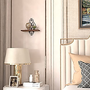 MEBRUDY Small Floating Shelves Set of 4