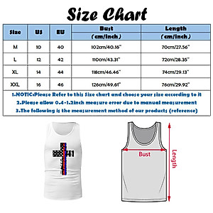 Men's Premium Graphic Tank Tops - Summer Beach Fashion Tanks Sleeveless Shirts Valentines Gifts for Men D74 Green
