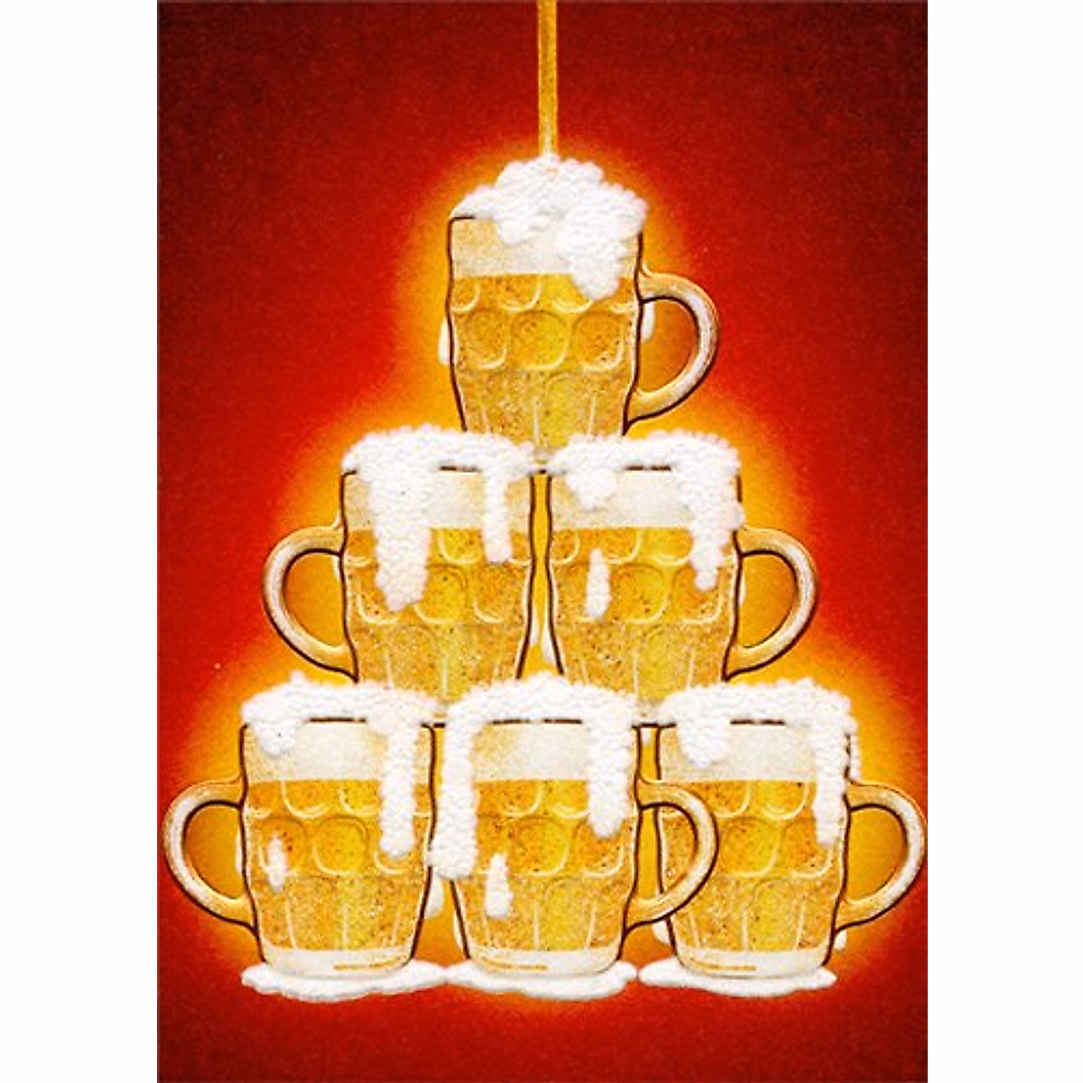 Fountain Of Beer - Avanti APress Funny Masculine Birthday Card