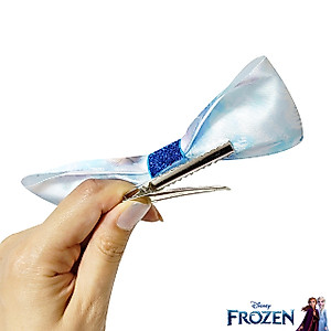Frozen 2 Girls 7 Small Bow Bundle, Hair Bows for Girls - Ages 3+
