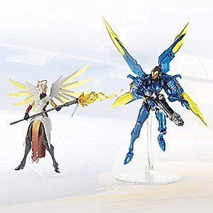 Hasbro Gaming Overwatch Ultimates Series Pharah and Mercy Dual Pack 6-Inch-Scale Collectible Action Figures with Accessories – Blizzard Video Game Characters