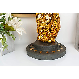 Indiana Jones Golden Fertility Idol Statue Display Base | Display Your Own Collectibles On This Indiana Jones Display Base | Premium Collectible Movie Replica