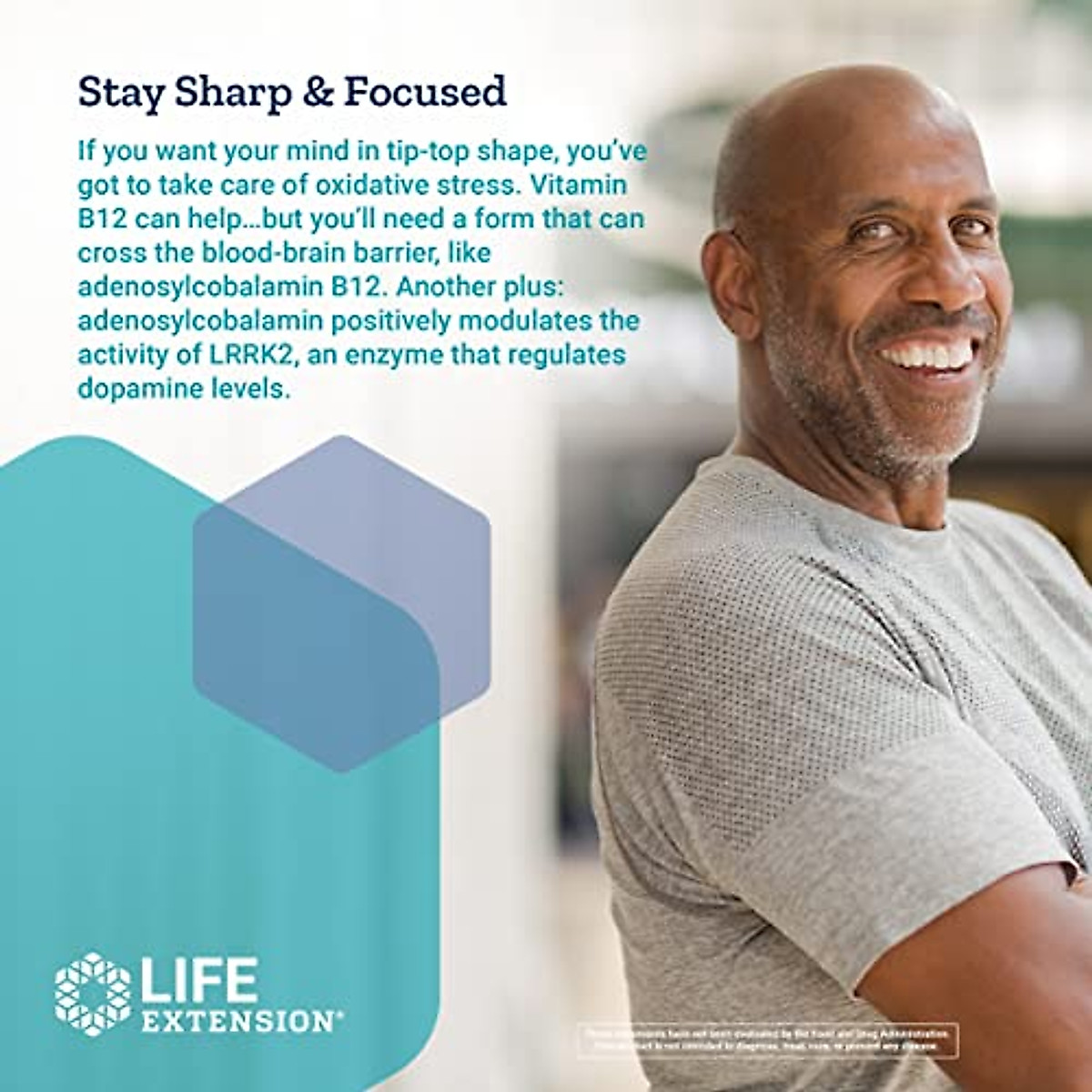 Life Extension Dopamine Advantage - Phellodendron Bark Extract Supplement with Vitamin B12 - for Youthful Dopamine Levels and Brain Health - Gluten-Free, Non-GMO, Vegetarian - 30 Capsules