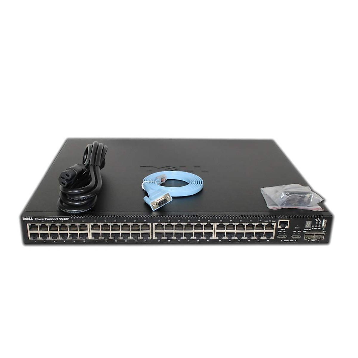 Dell PowerConnect 5548P 48P 1GbE PoE 2P 10GbE SFP Switch PC5548P (Renewed)