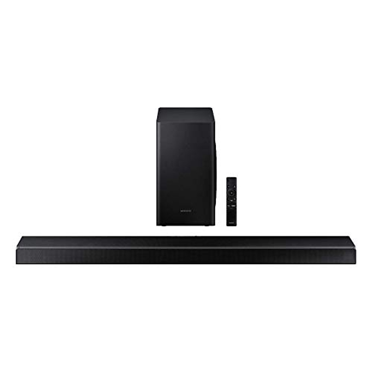 Samsung QN75Q90TA 4K Ultra High Definition Quantum QLED Smart TV with a Samsung HW-Q60T Wireless 5.1 Channel Soundbar and Bluetooth Subwoofer (2020)